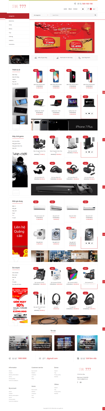 Thương mại điện tử - Dịch vụ thiết kế website chuyên nghiệp